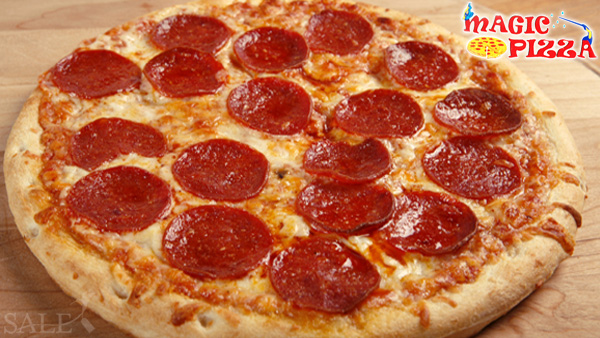 Magic Pizza - ¡A petición popular! Pizza grande + 1 Ingrediente ...