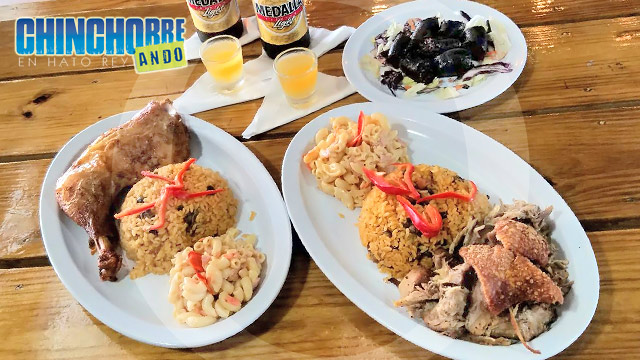 Chinchorreando en Hato Rey - Pernil o Pollo Asado, Arroz con gandules ...