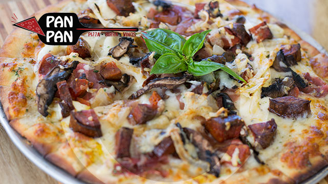 Pan Pan Pizza - Comida para 2 Personas: Dos Pizzas Artesanales ...