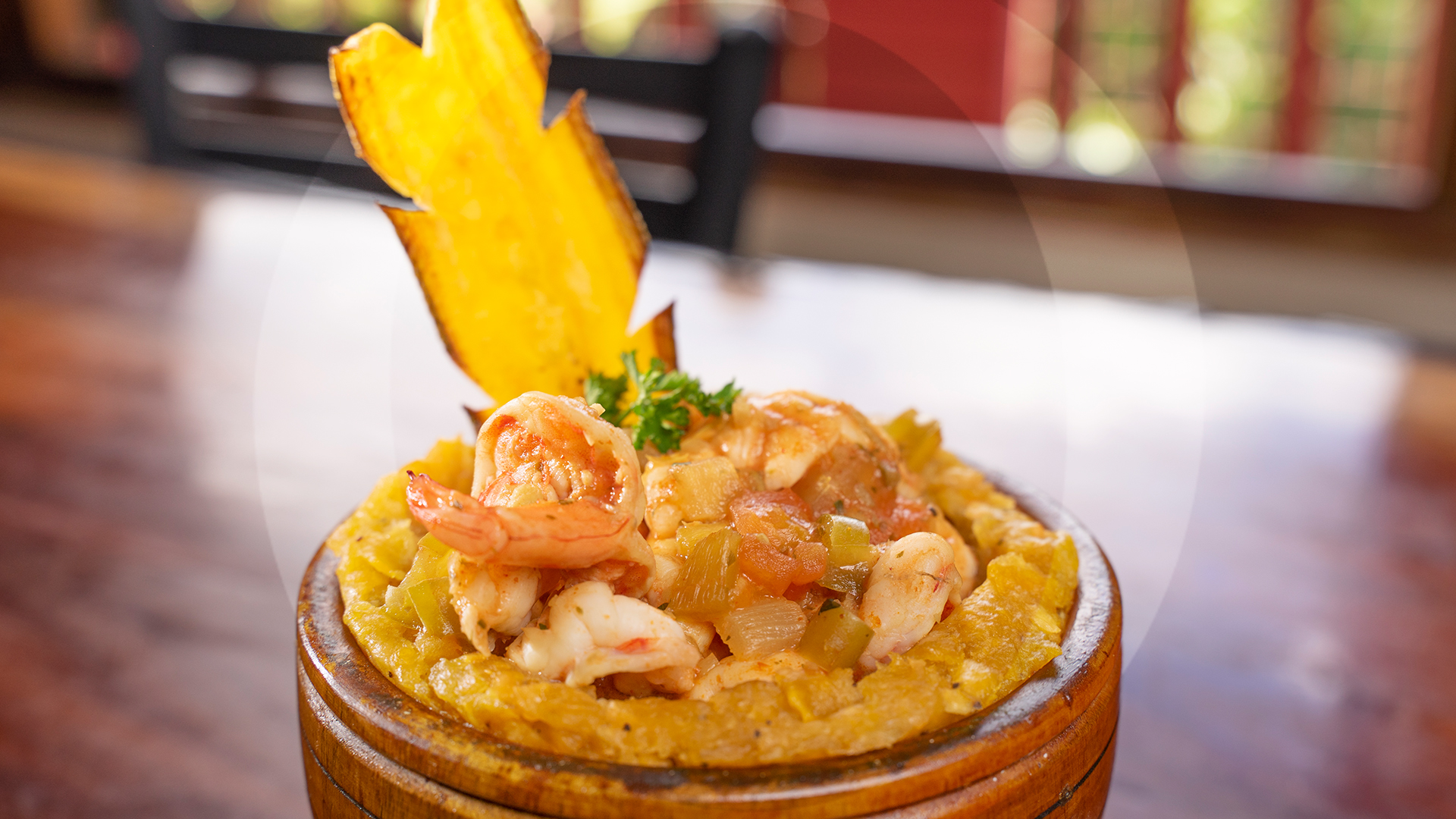Restaurante El Jibarito - Manjar Boricua: Mofongo Relleno de Pollo o ...